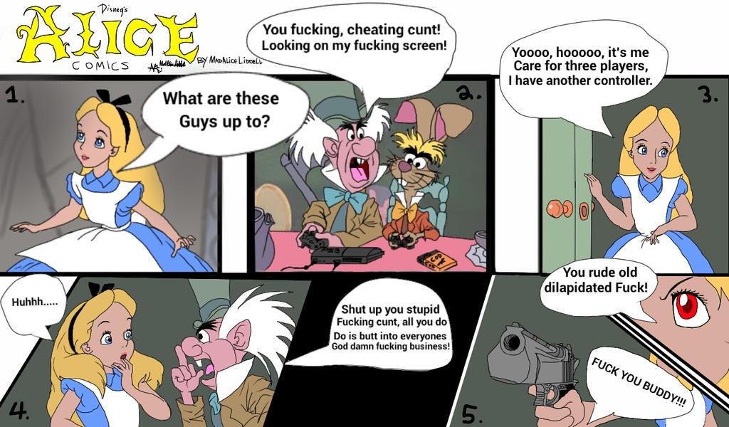 Disneys Alice Comics Uncensored By Nygelmanser On Deviantart