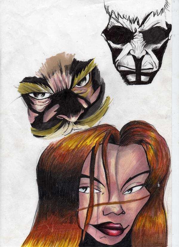 Some Dare Devil characters. by Vman89 on DeviantArt