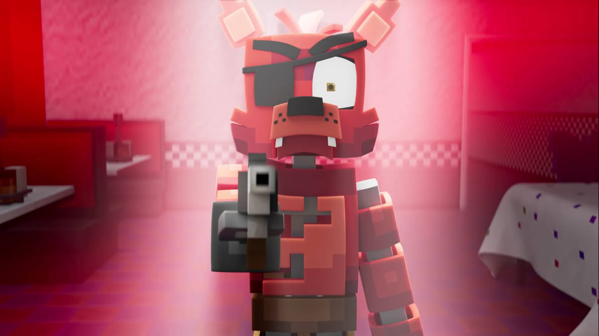 Foxy With A Gun Template By Sallyavens On Deviantart