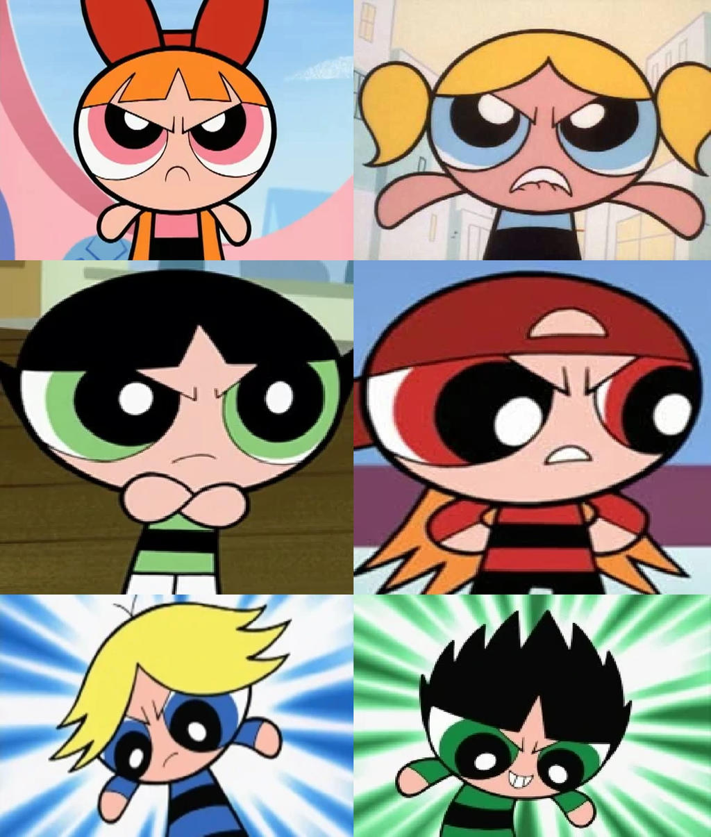 The Powerpuff Girls Argue Template By Ppgfanantic2000 On Deviantart