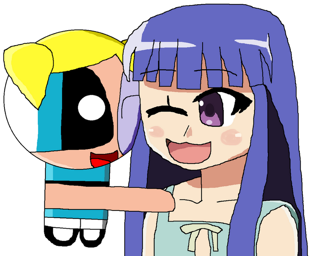 Bubbles Hugging Rika Furude Vector By Ppgfanantic2000 On Deviantart