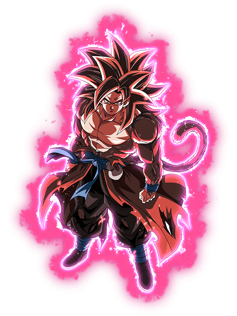 Limit Breaker Ss4 Goku Dokkan By Suokoui On Deviantart