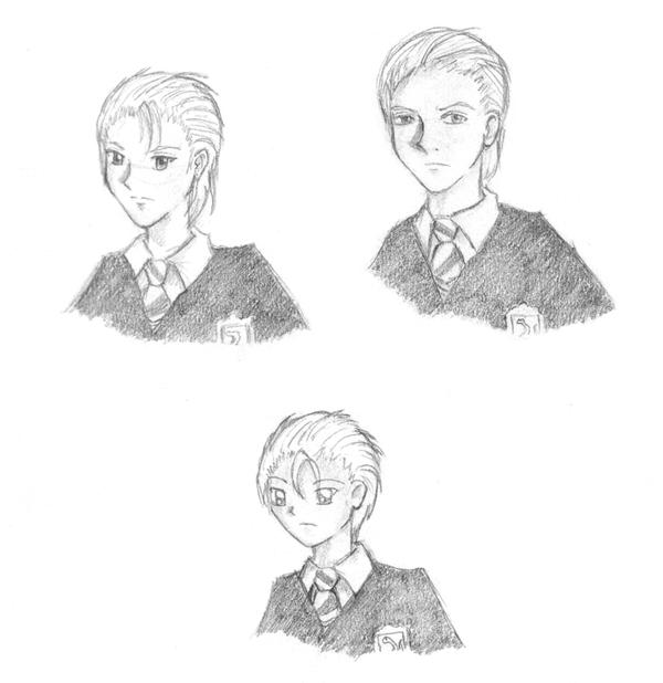 The Faces of Draco Malfoy by fireweaver-ra on DeviantArt