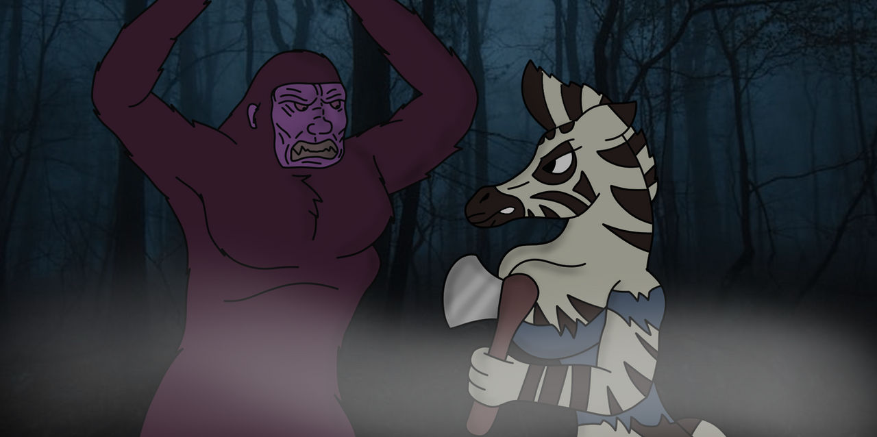 Fifi Vs Big Foot By YaB0iBlu3 On DeviantArt fifi-vs-big-foot-by-yab0iblu3-on-deviantart