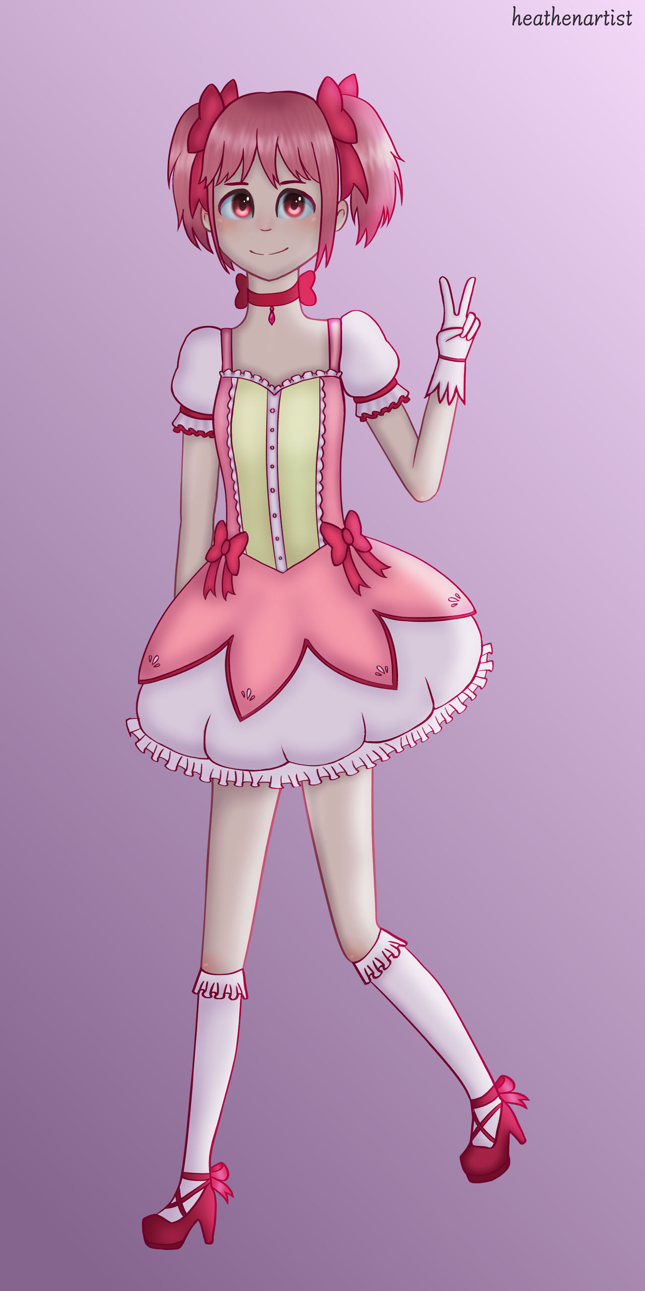 Madoka Magica Fanart By Heathenartist On Deviantart