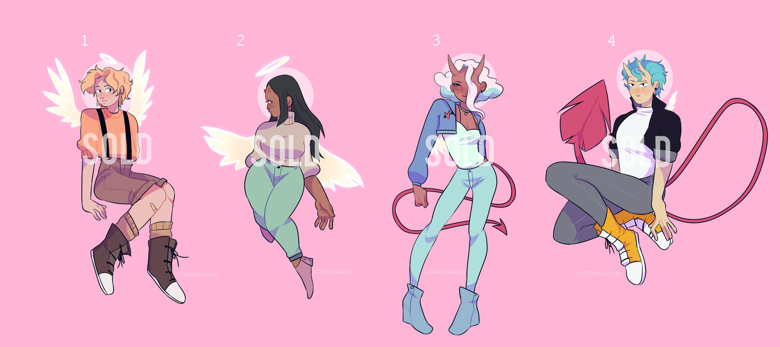 Closed Point Auction Angelsdevils By Zaccrim On Deviantart