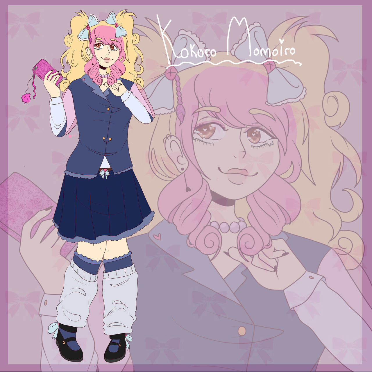 Kokoro Yandere Simulator Redesign By Glaslinng On Deviantart