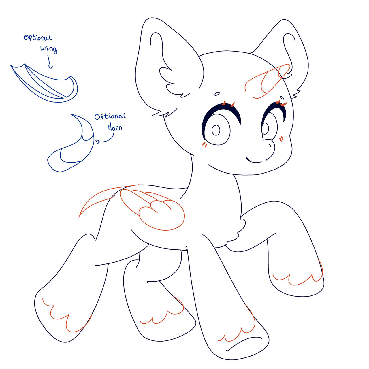 P2u Mlp Chibi Base By Glaslinng On Deviantart