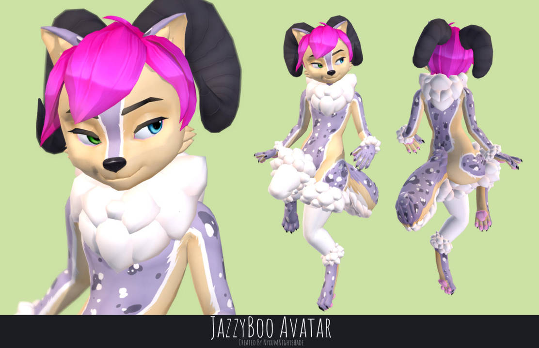 Jazzy Boo Vrchat Avatar By Nyxumnightshade On Deviantart