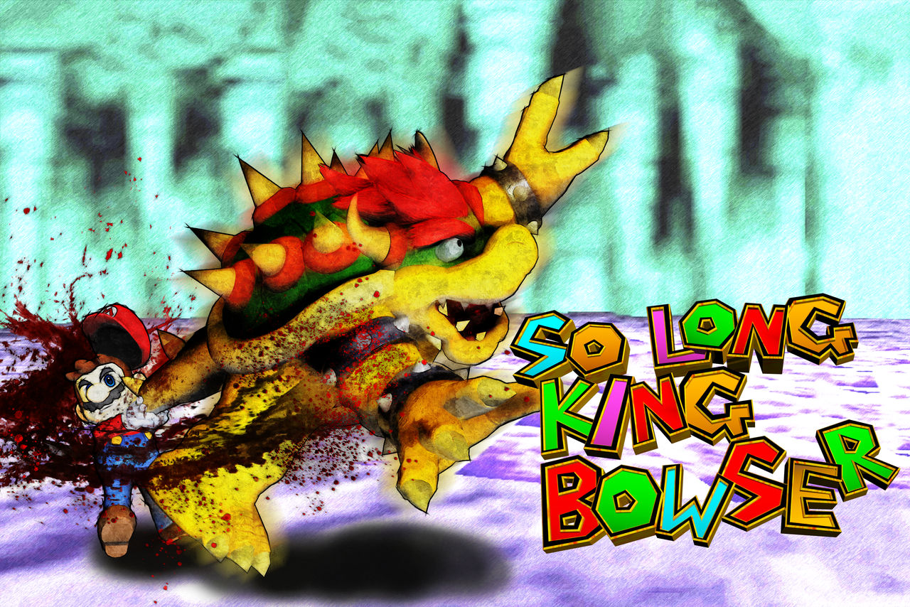 Mario Vs Bowser By Genki Jam On Deviantart