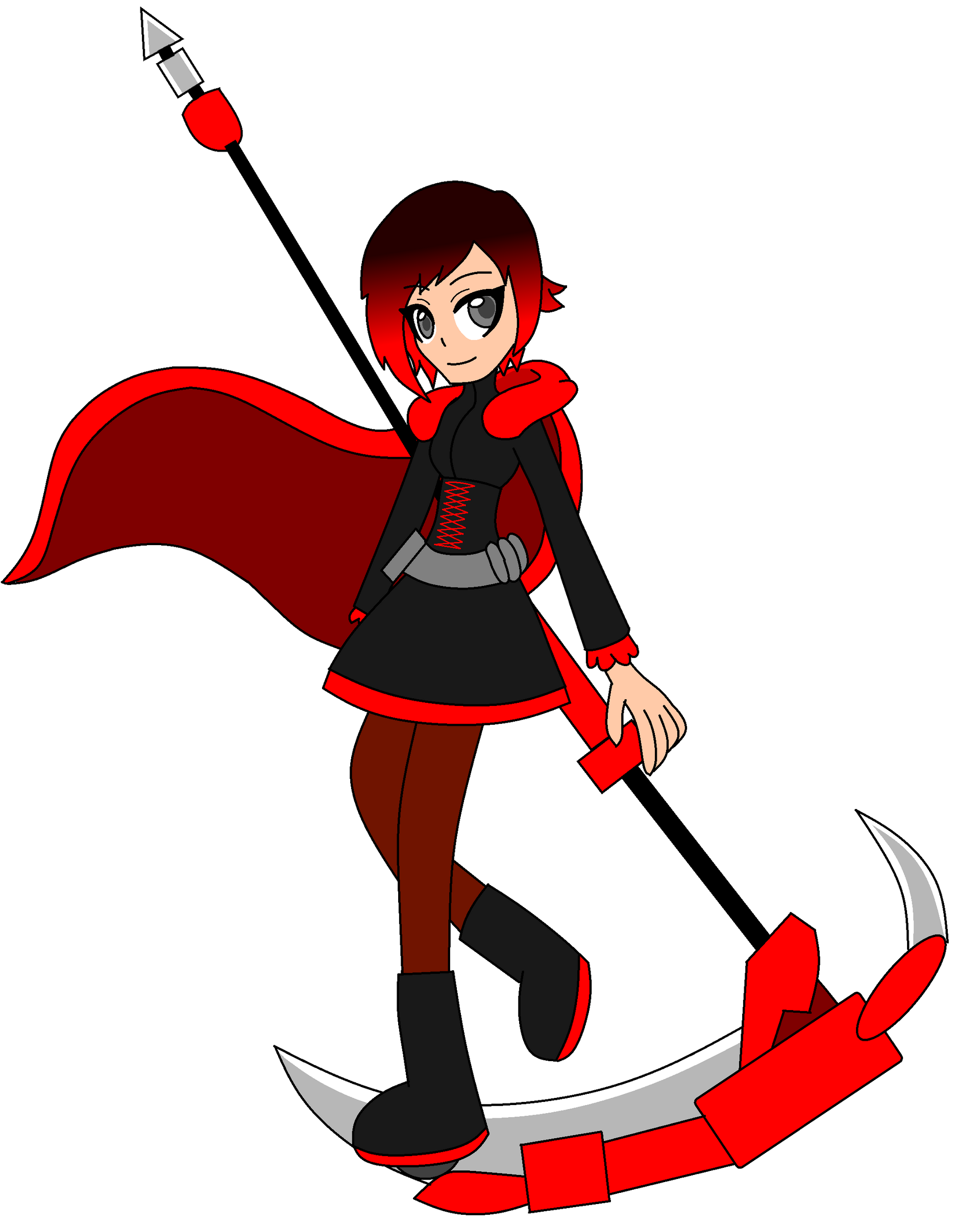 Ruby Rose Rwby By Sonicfan1821 On Deviantart