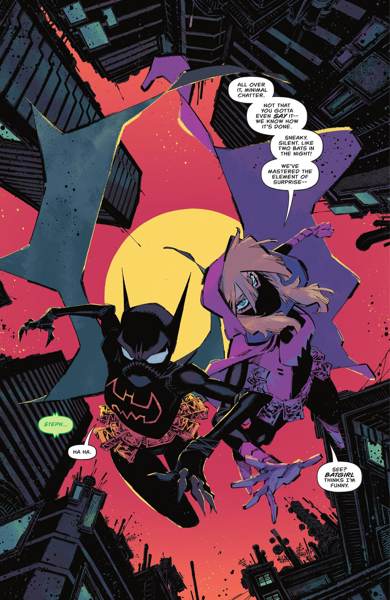 Batgirls 1 By Blackbatfan On Deviantart