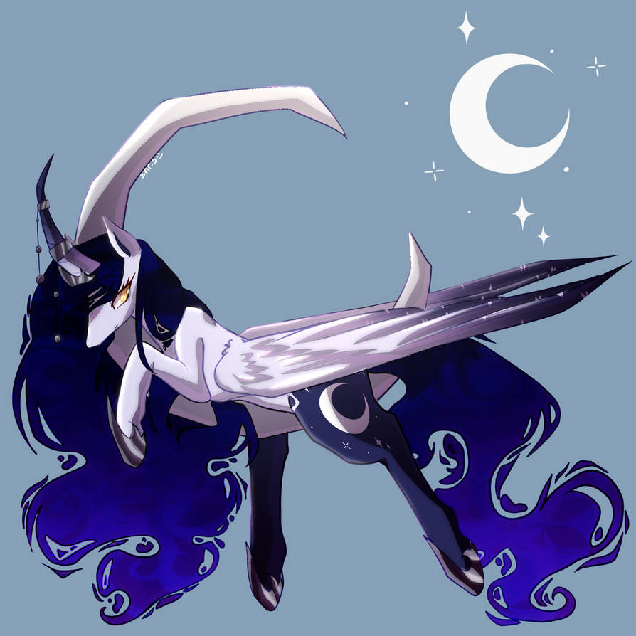 Princess Luna Redesign By Lefunsvp On Deviantart