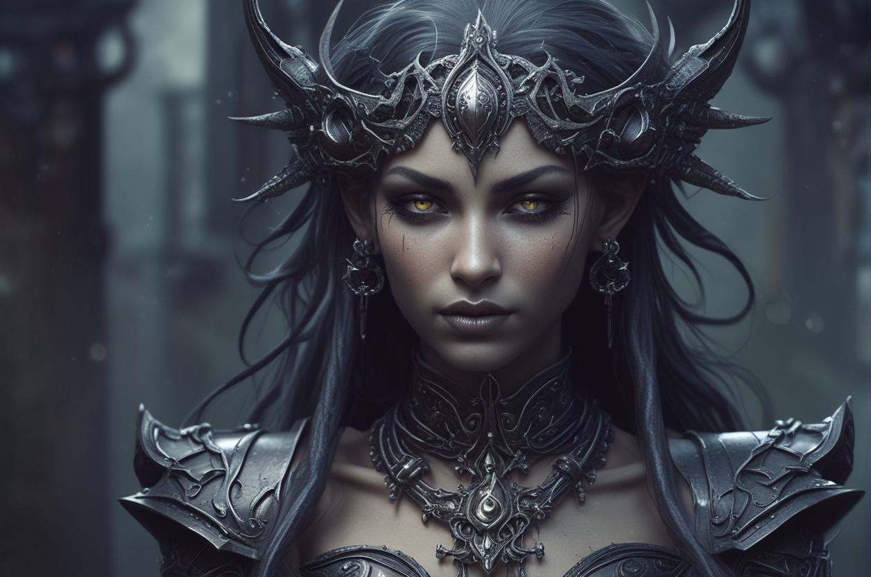 Dark Elf Cleric Of Tascul By Zardanis On Deviantart