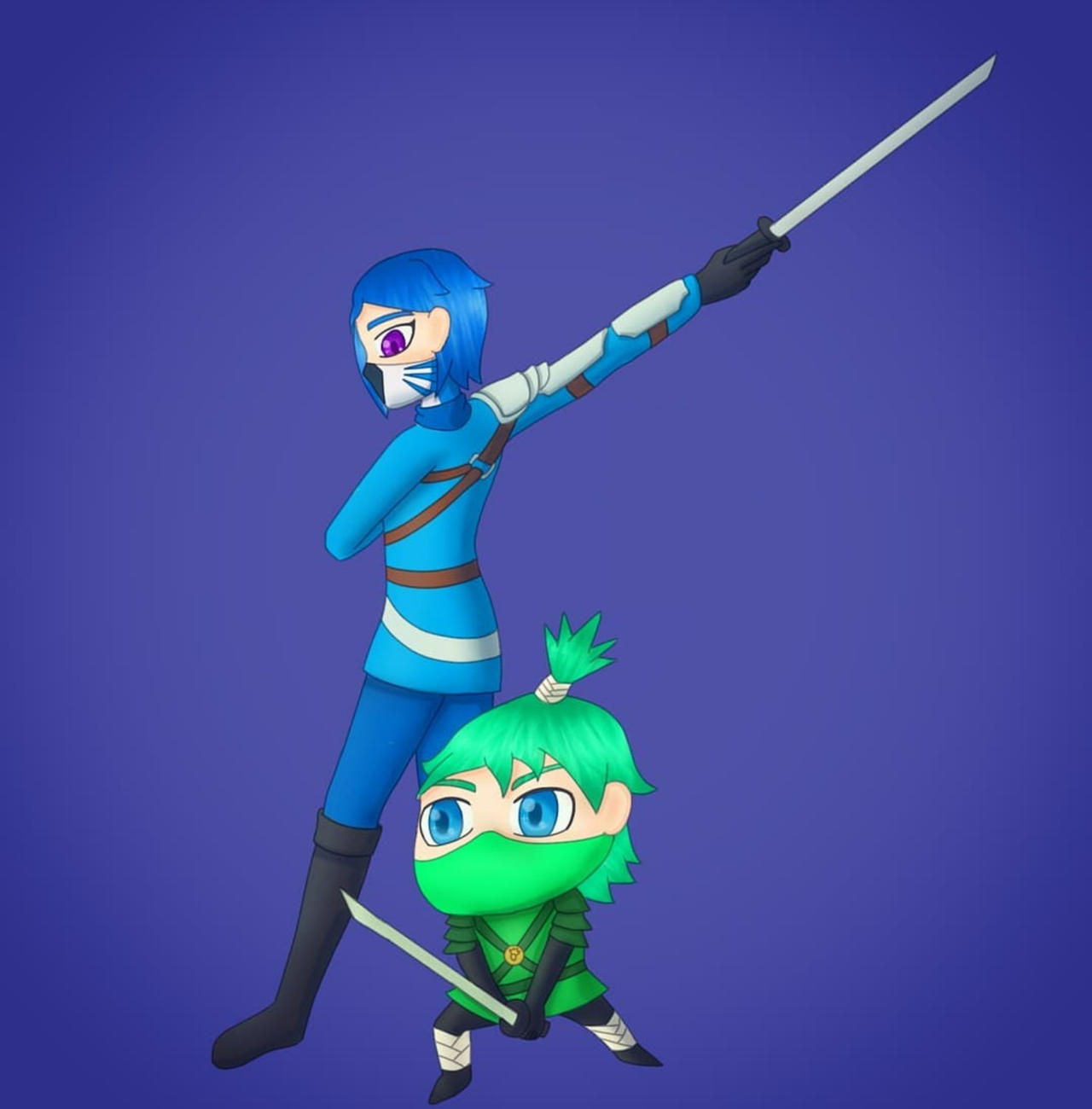 Tari and Theo (Ninja Master Mania) by Yusaku-Ikeda on DeviantArt Tari and Theo (Ninja Master Mania) by Yusaku-Ikeda on DeviantArt
