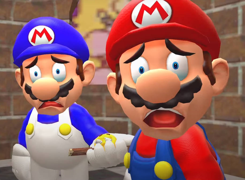 Smg4 And Mario Shocked By Yusaku Ishige On Deviantart