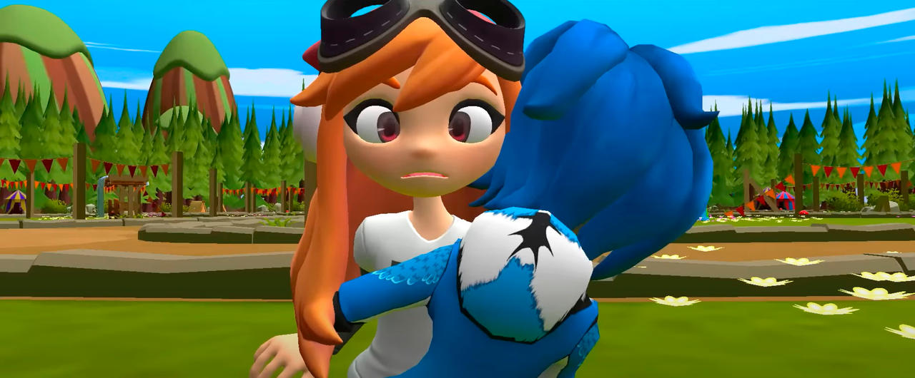 Tari Give Meggy A Hug By Yusaku Ishige On Deviantart