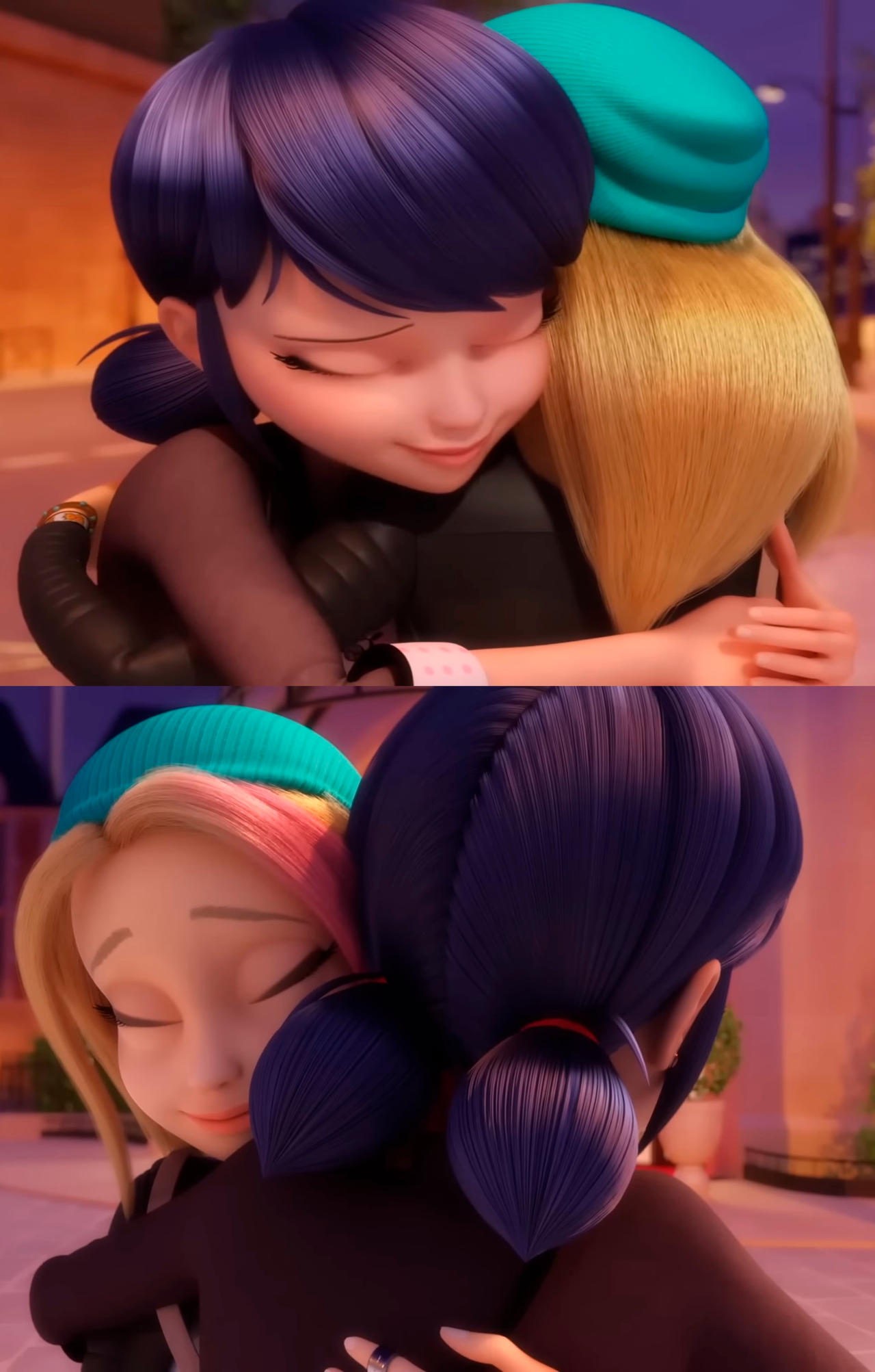 Marinette And Zoe Hug By Yusaku Ishige On Deviantart