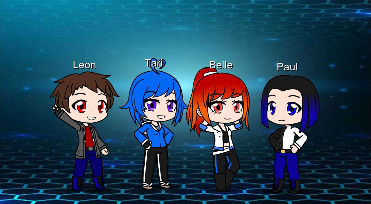 Leon, Tari, Paul and Belle by Yusaku-Ikeda on DeviantArt Leon, Tari, Paul and Belle by Yusaku-Ikeda on DeviantArt