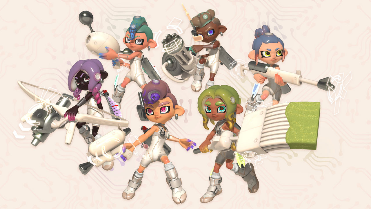 Splatoon 3 Side Order Weapons By Yusaku Ikeda On Deviantart