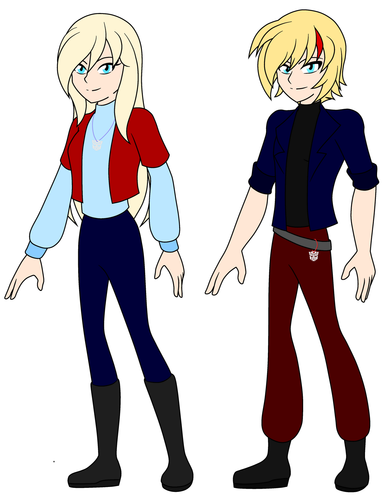Gender Bend By Tfpshatteredglass On Deviantart