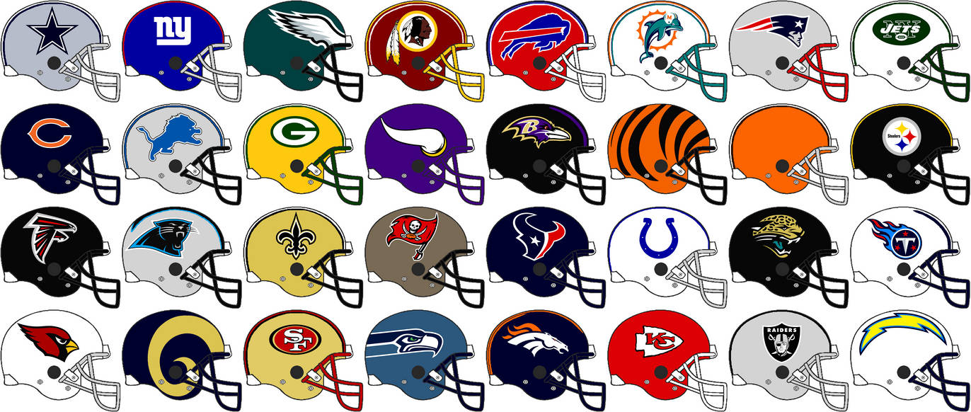 Nfl Team Helmets 2007 And 2008 by Chenglor55 on DeviantArt Nfl Team Helmets 2007 And 2008 by Chenglor55 on DeviantArt