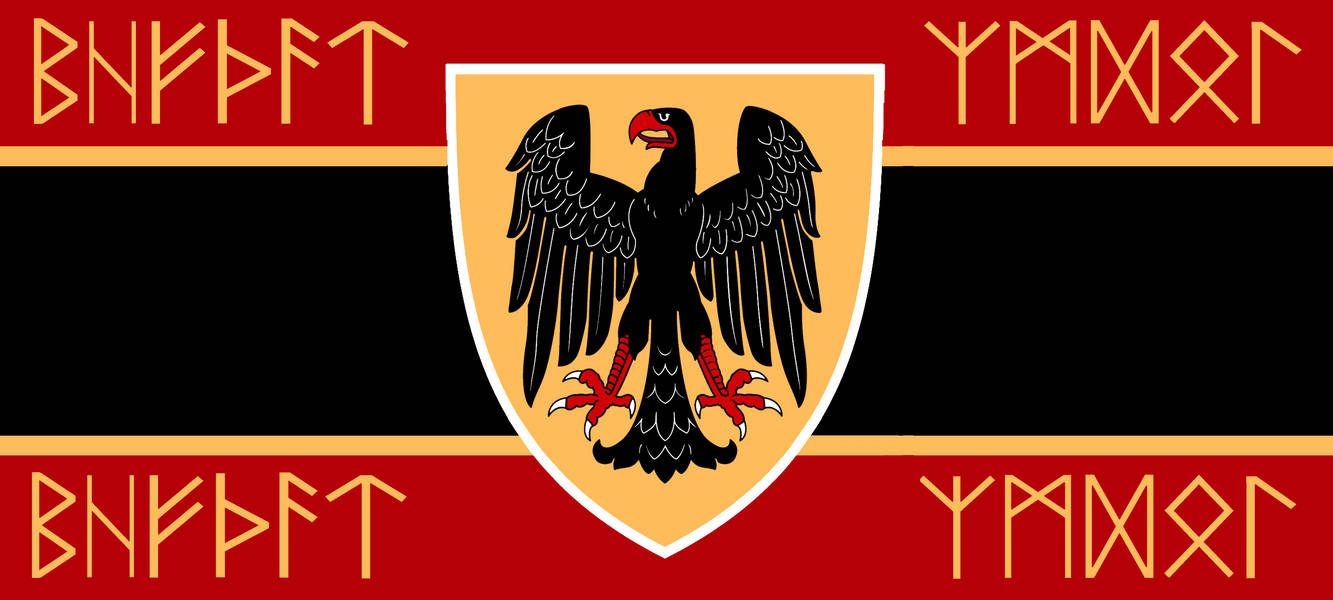 Flag Of The Pan Germanic Federation By Wolfmoon25 On Deviantart