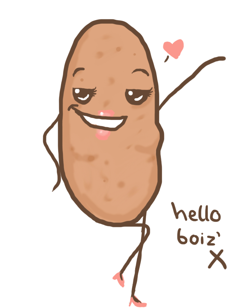 Sexy Potato By Geekyninjah On Deviantart