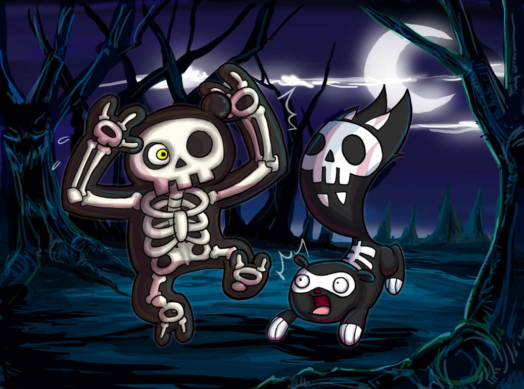 K Hots Fakemon Halloween Night By K Hots On Deviantart