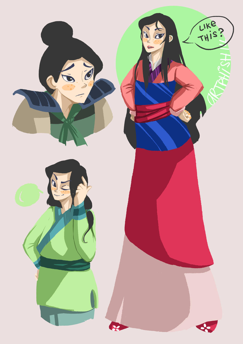 Mulan Rule 69 By Artphish On Deviantart