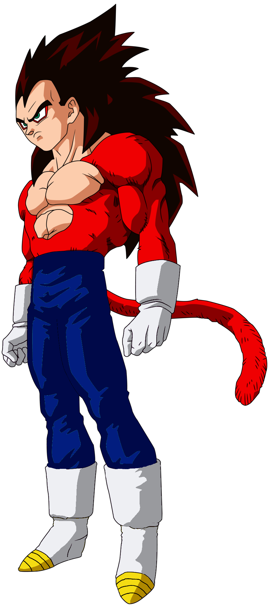 Vegeta Ssj4 Buu Saga By Sxd2002 On Deviantart