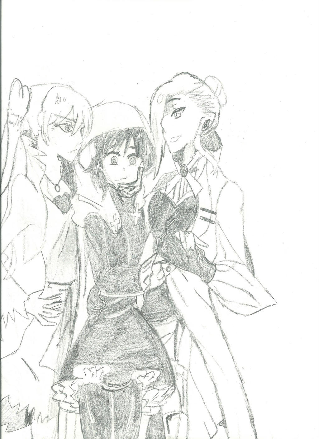 Weiss Winter And Little Red Wip By Zeldafan03 On Deviantart