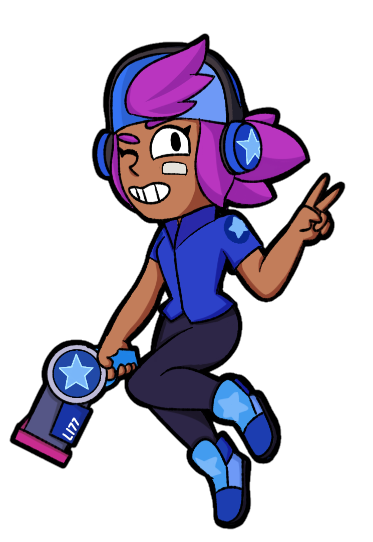 Star Shelly Brawl Stars By Lazuli177 On Deviantart