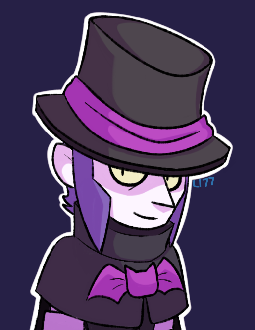 Mortis With Hat Brawl Stars By Lazuli177 On Deviantart