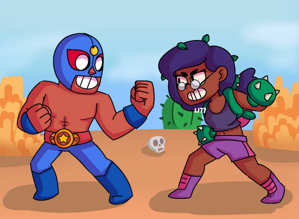 Primo Vs Rosa Brawl Stars By Lazuli177 On Deviantart