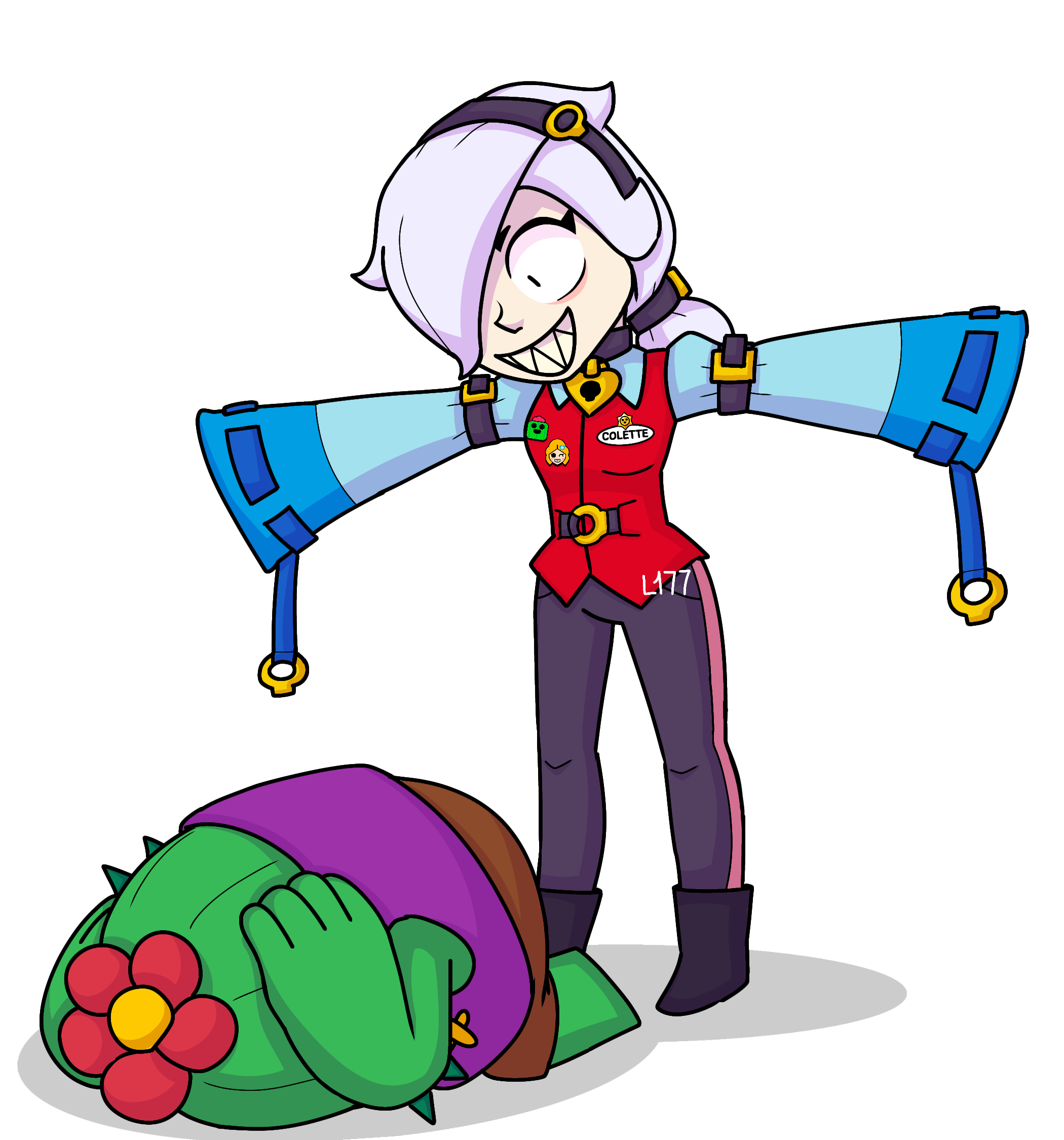 Colette T Posing Brawl Stars By Lazuli177 On Deviantart