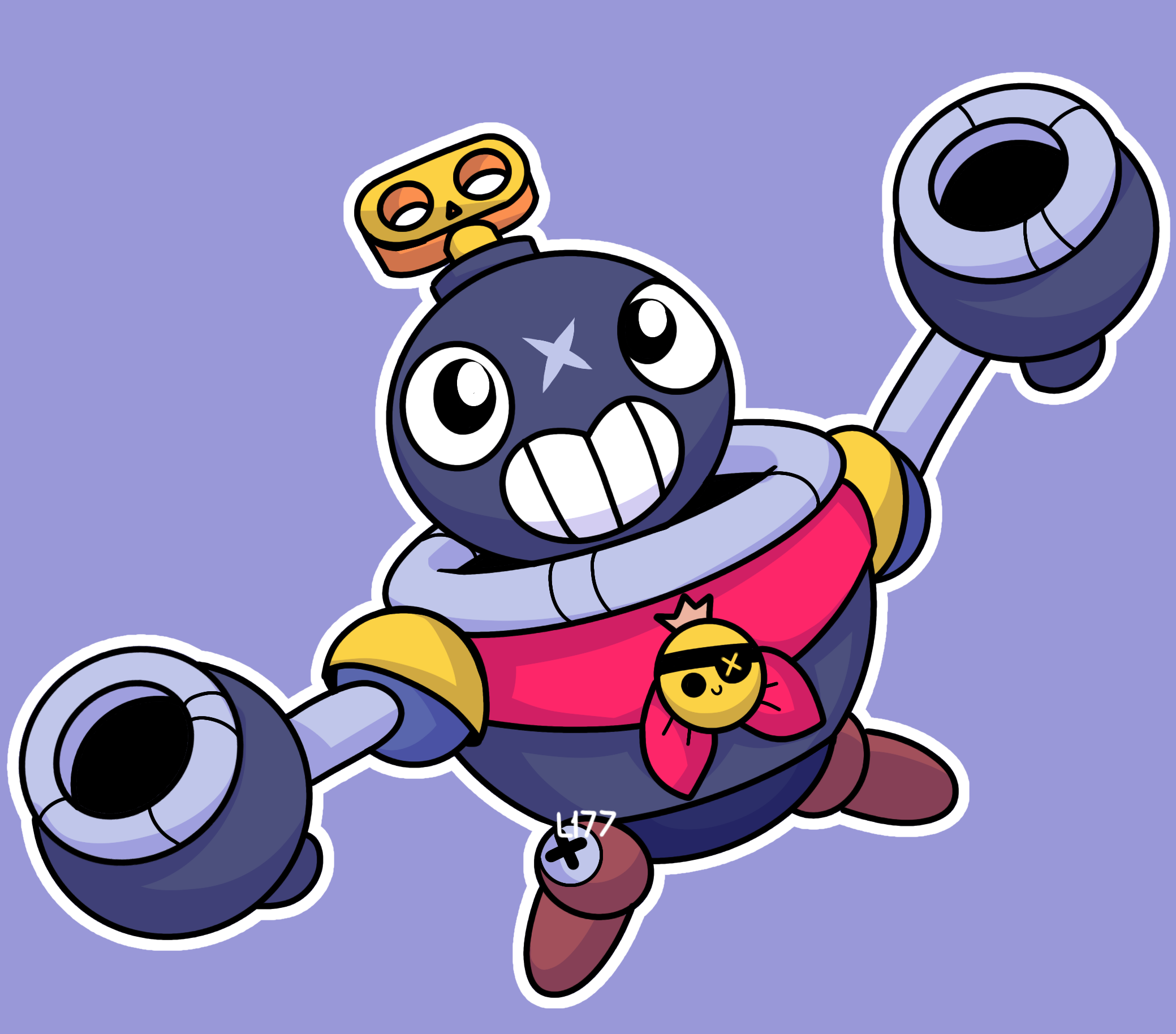 Tick Brawl Stars By Lazuli177 On Deviantart