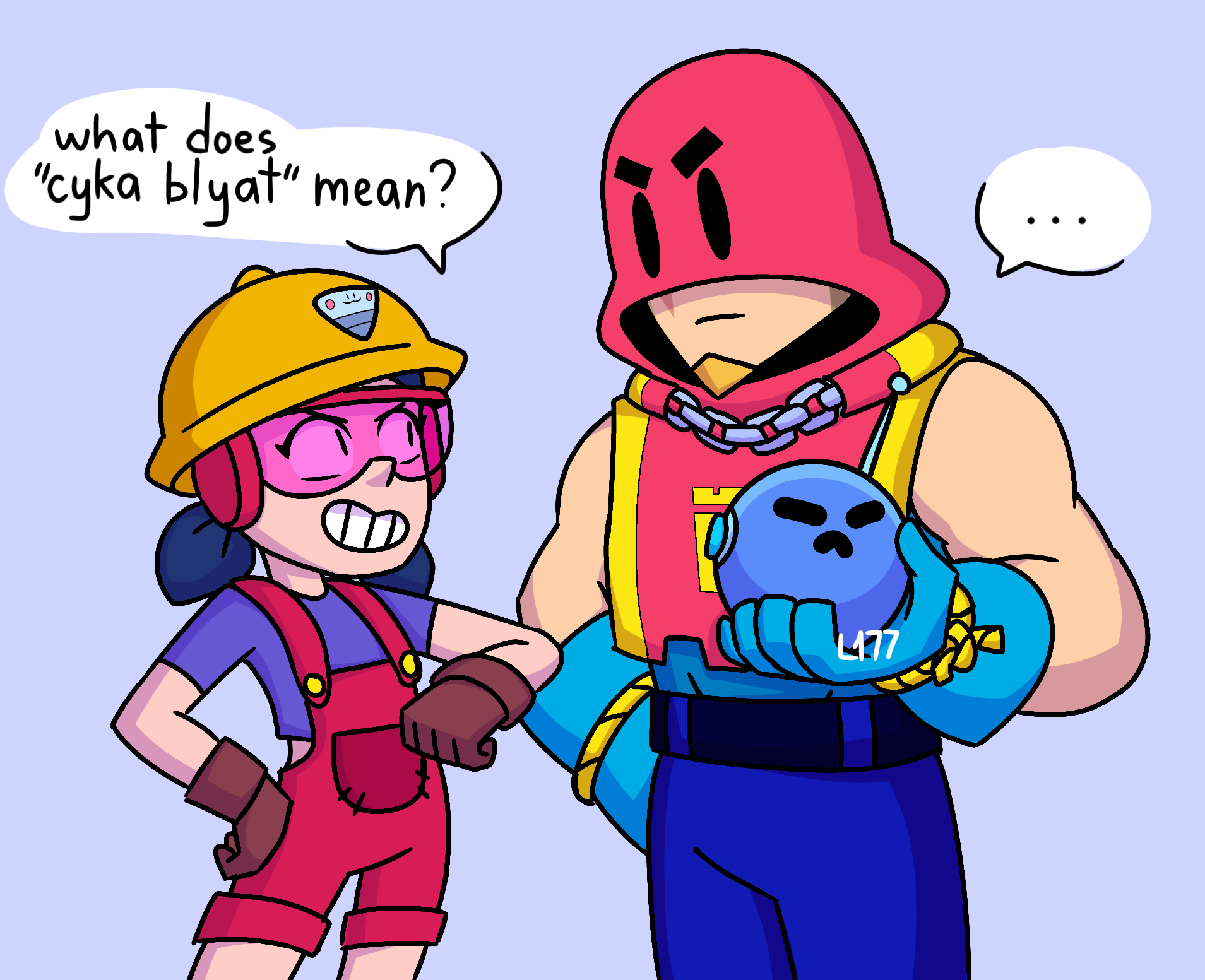 Jacky And Grom Brawl Stars By Lazuli177 On Deviantart