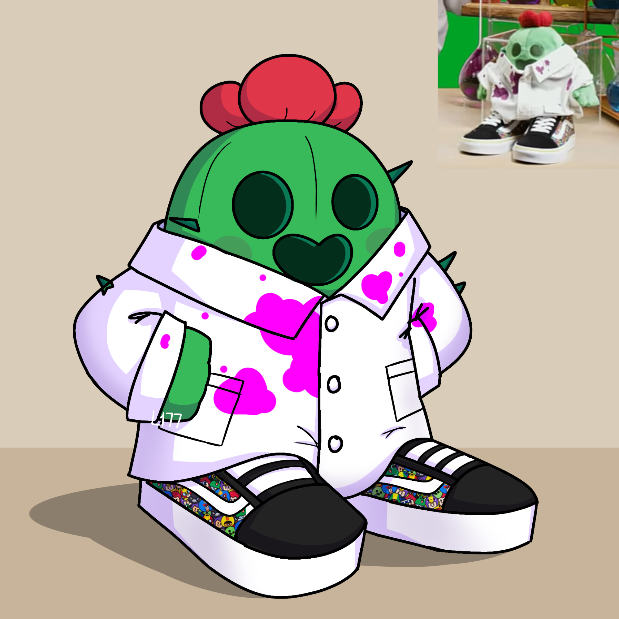 Dr Spike Brawl Stars By Lazuli177 On Deviantart
