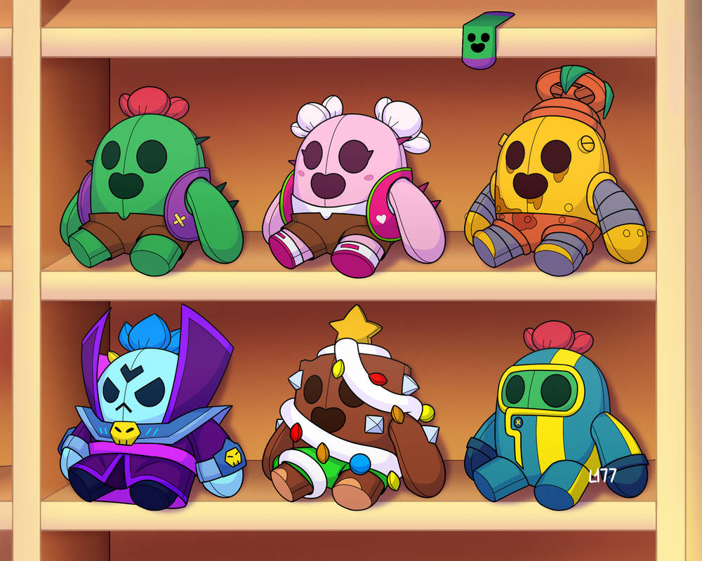 Spike Plushies Brawl Stars By Lazuli177 On Deviantart