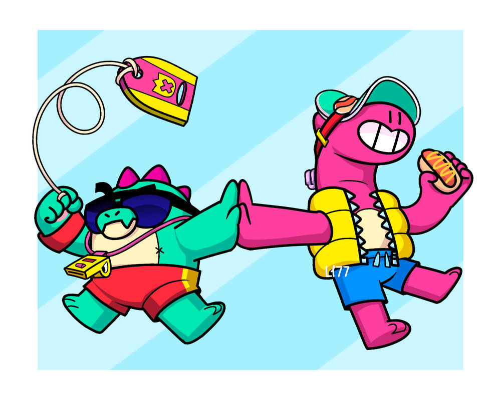 Buzz And Doug Brawl Stars By Lazuli177 On Deviantart