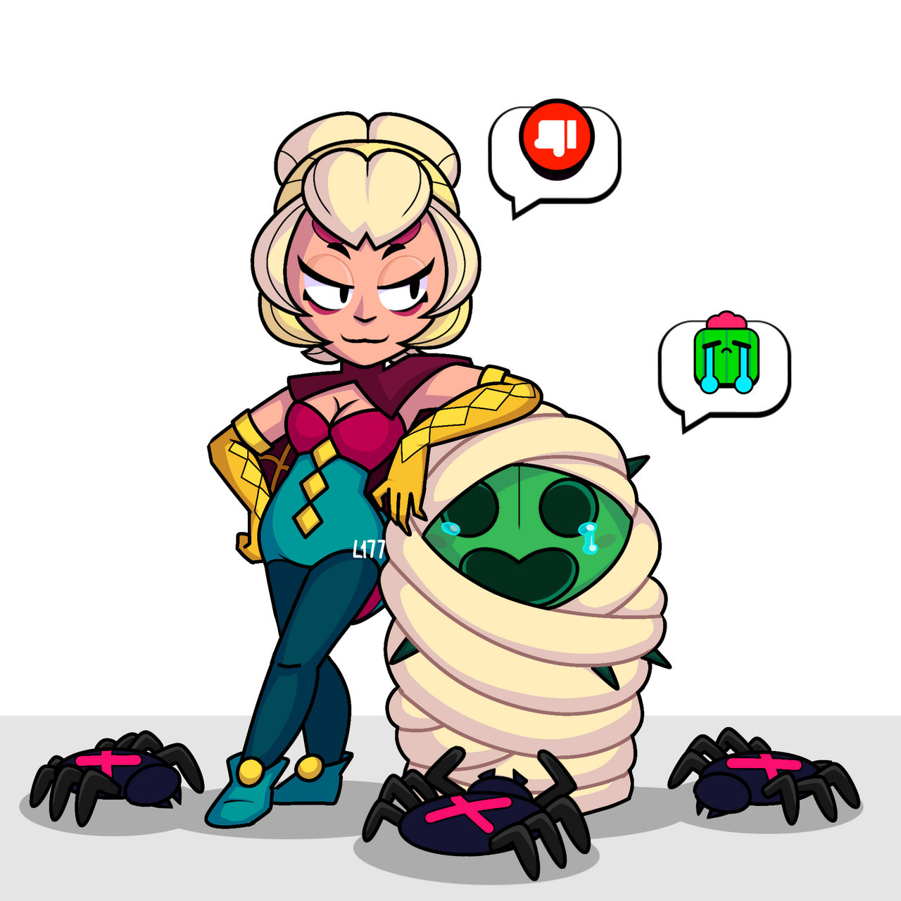 Playing Against Charlie Brawl Stars By Lazuli177 On Deviantart