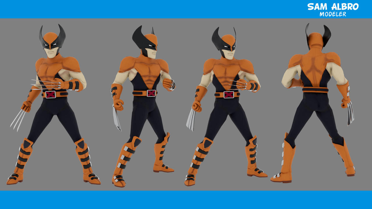 Wolverine X Men Evolution By N Zero On Deviantart