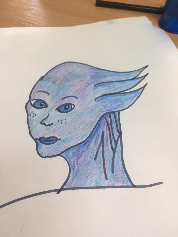 Mass Effect Asari 001 By Nemesis Quill On Deviantart