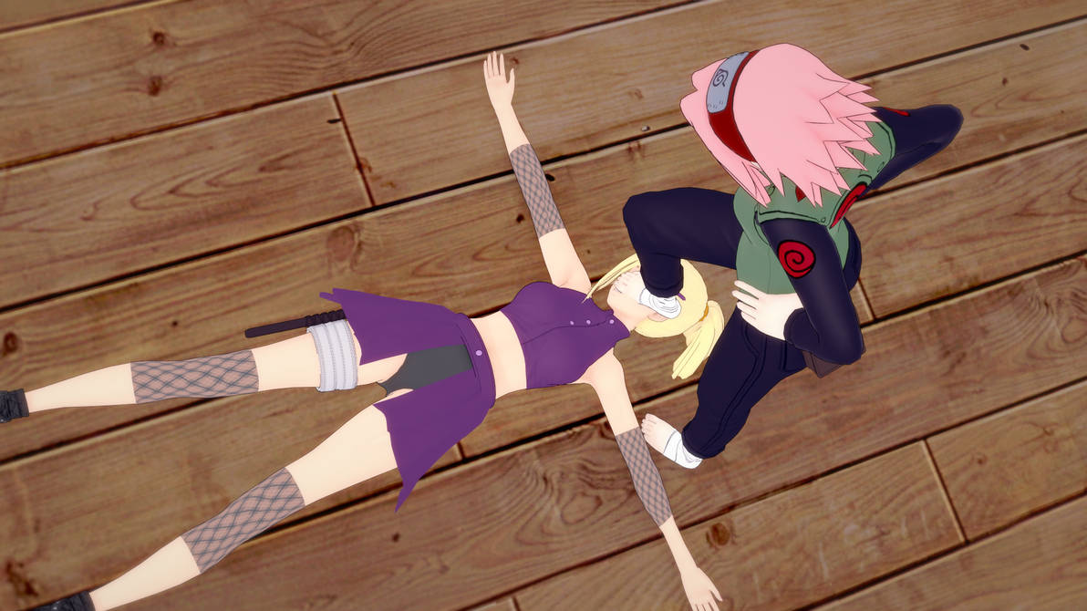 Naruto Ino Foot Dommed Again ~ Prequest By Limrogers On Deviantart