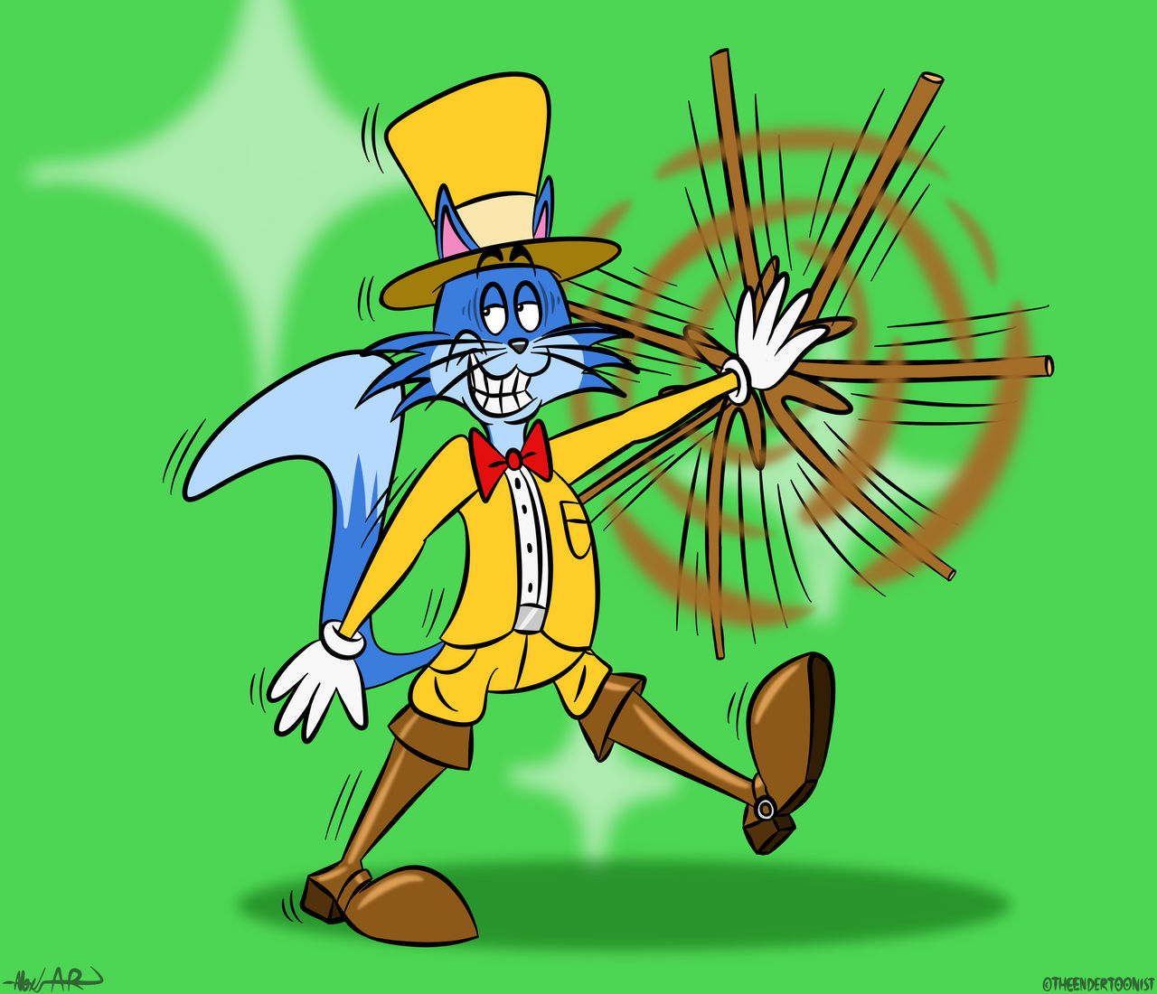 Dapper Cat Preston By Theendertoonist On Deviantart
