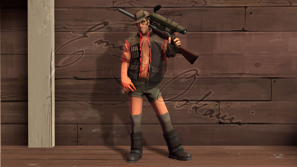 Sniper Posing By Emi Ookami On Deviantart