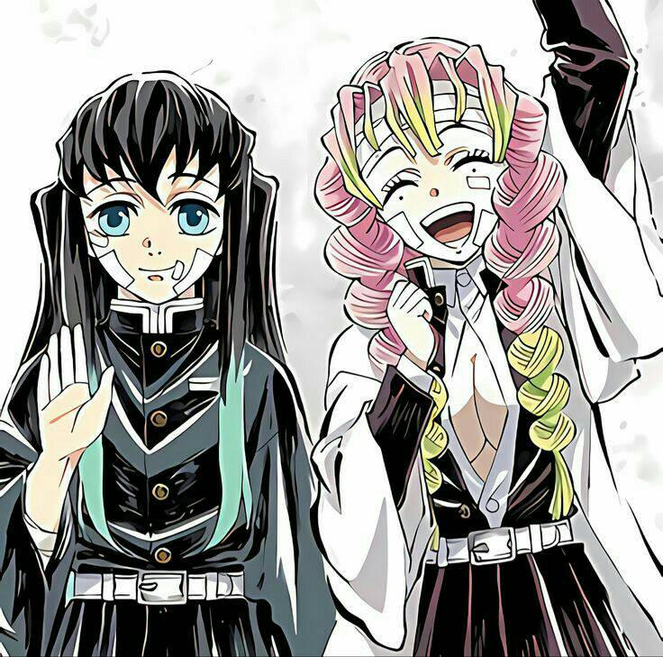 Muichiro Y Mitsuri Arco Entrenamiento Hashira By Renacars On Deviantart