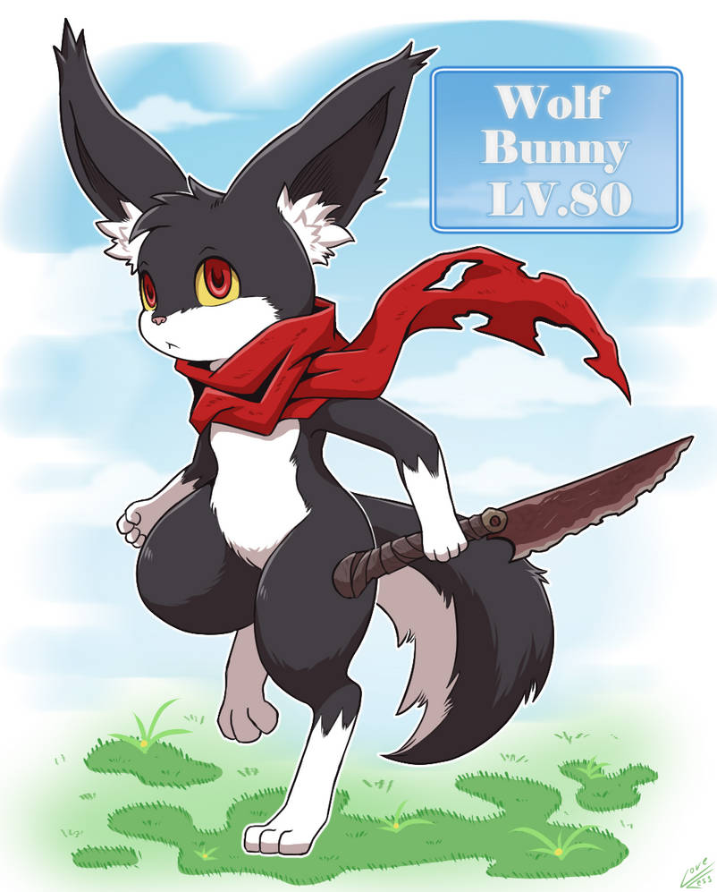 Original Art Wolf Bunny By Vavacung On Deviantart