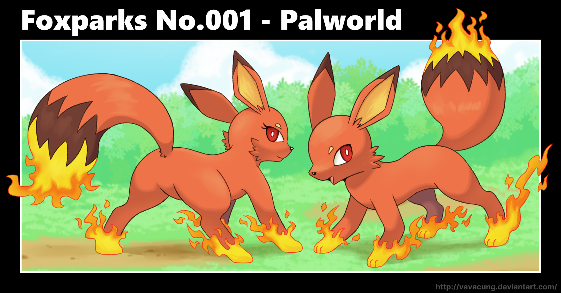 Fan Art Foxparks No001 Palworld By Vavacung On Deviantart